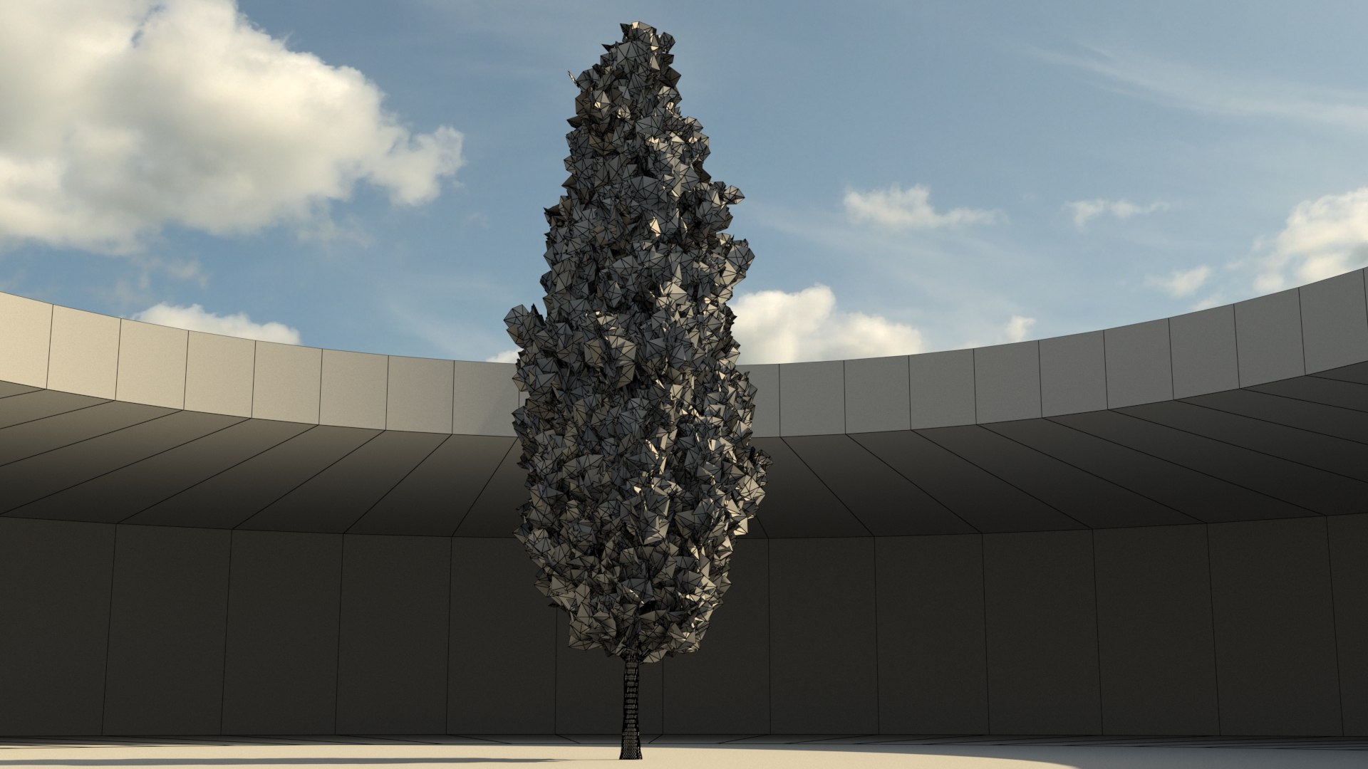 3D Italian Cypress - TurboSquid 1534533