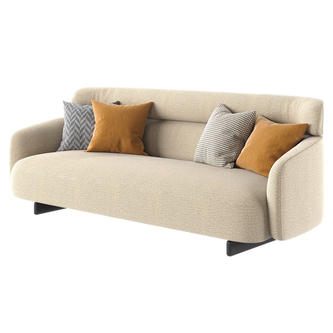 Sofa Ares By Lema 3D Model - TurboSquid 2267573