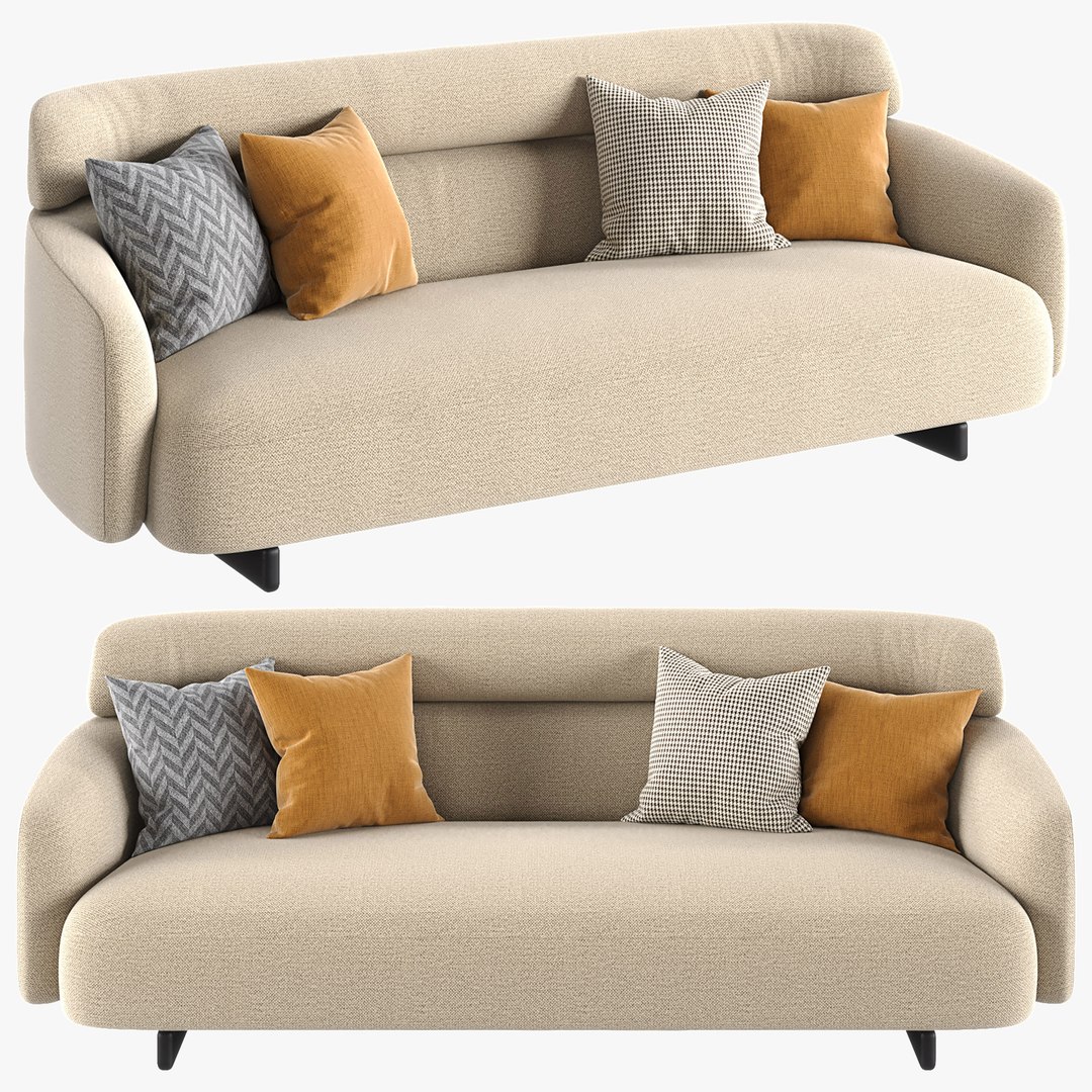 Sofa Ares By Lema 3D Model - TurboSquid 2267573