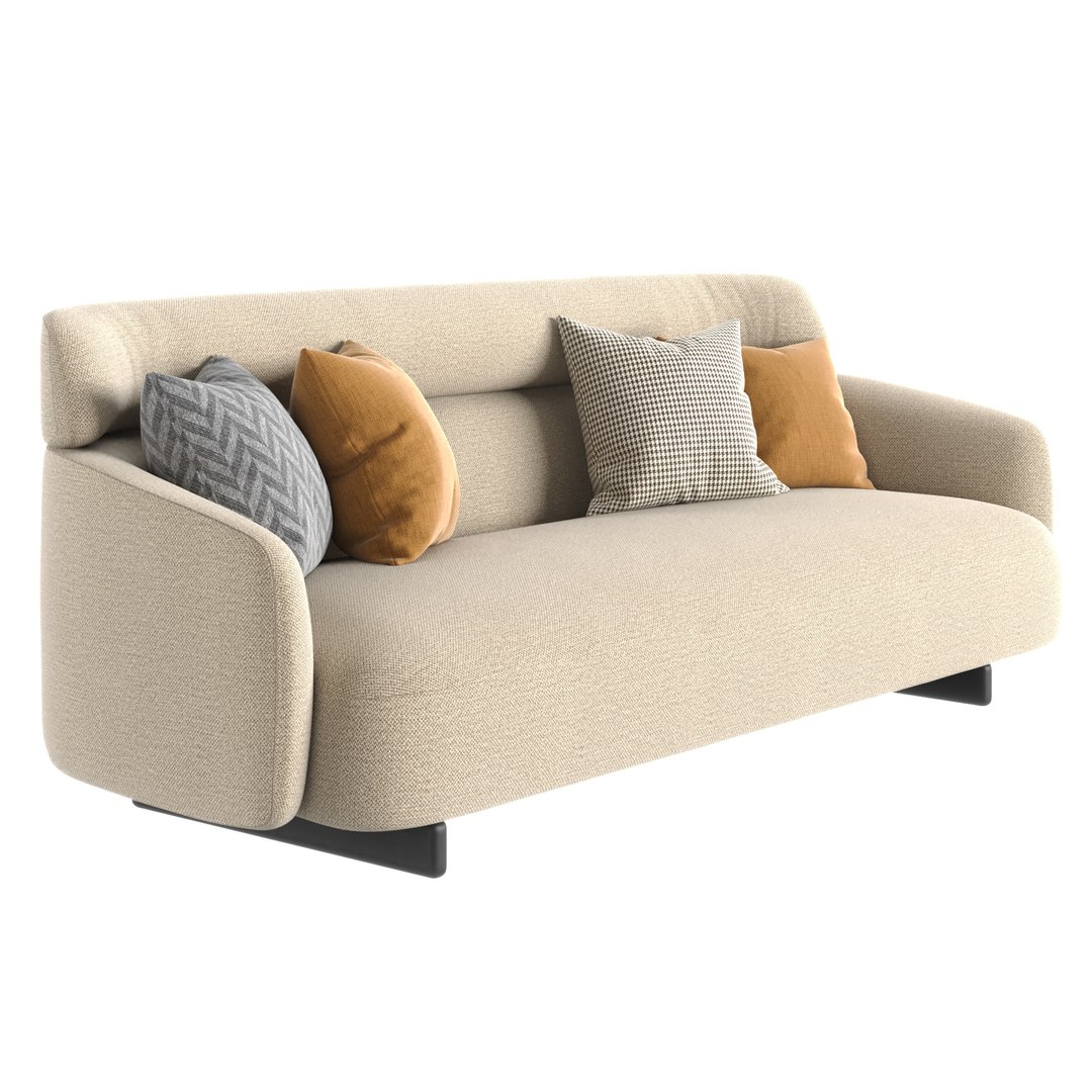 Sofa Ares By Lema 3D Model - TurboSquid 2267573