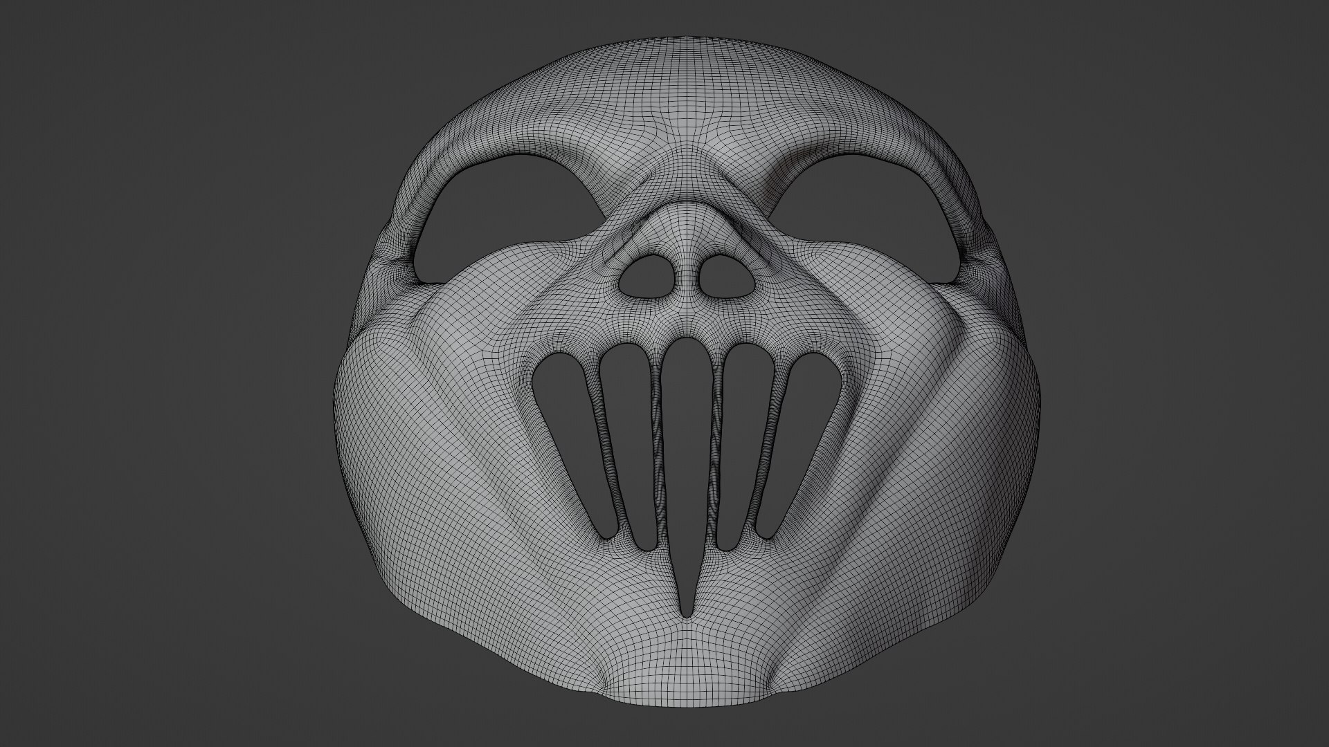 Horror Mask Model - TurboSquid 1914402