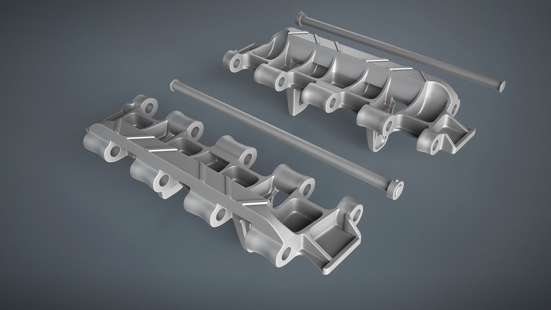 3D Model Panzer V Panther Tracks - TurboSquid 2017039