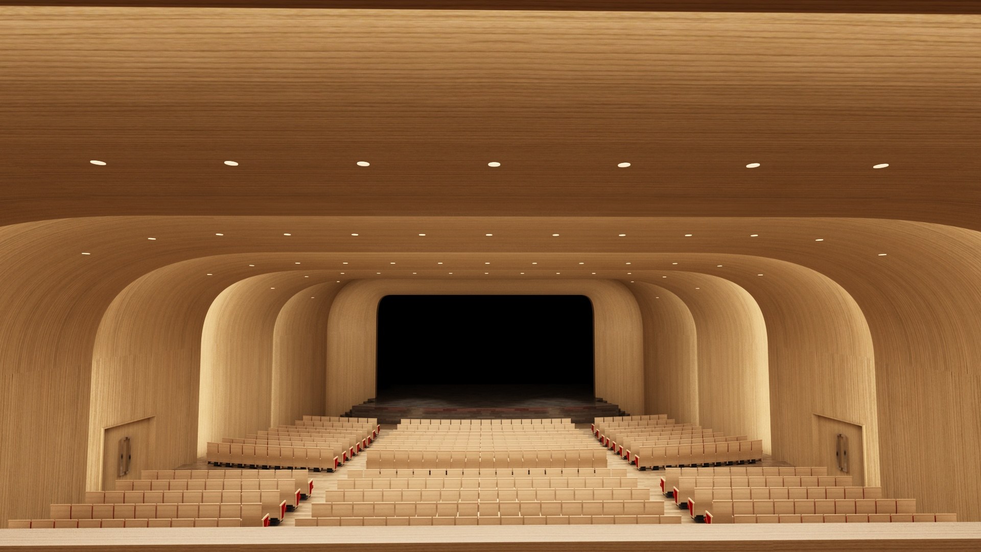 3D Concert Hall 2 - TurboSquid 2113663