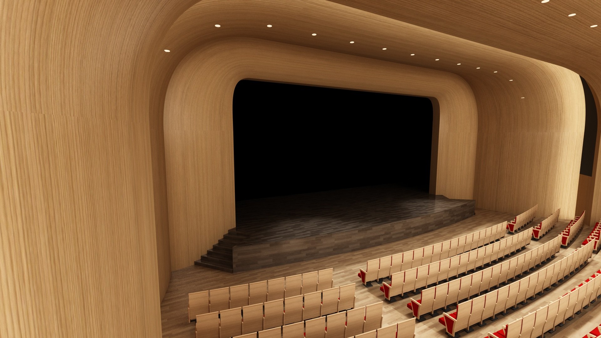 3D Concert Hall 2 - TurboSquid 2113663