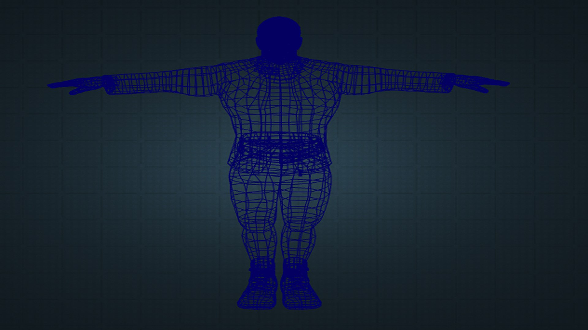 Male Muscular Character 3D model - TurboSquid 1887481