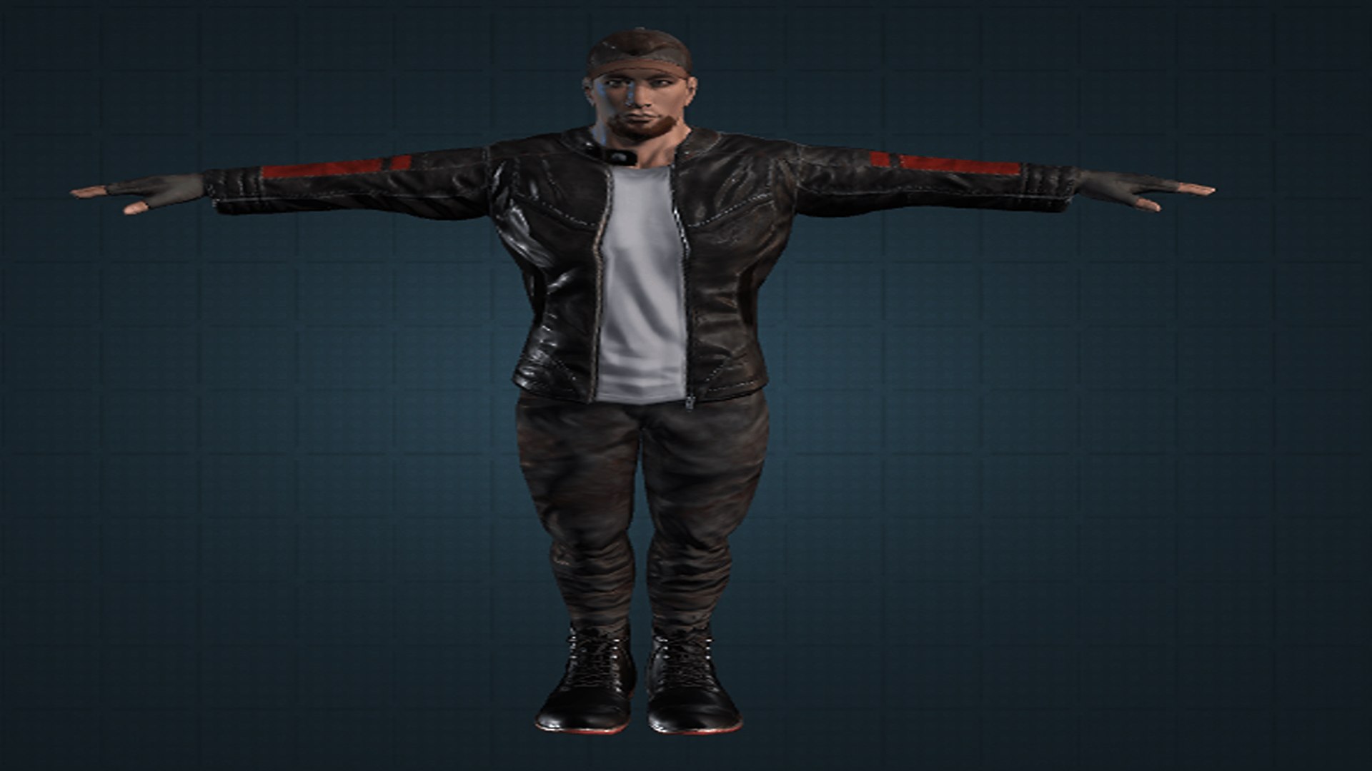 Male Muscular Character 3D model - TurboSquid 1887481