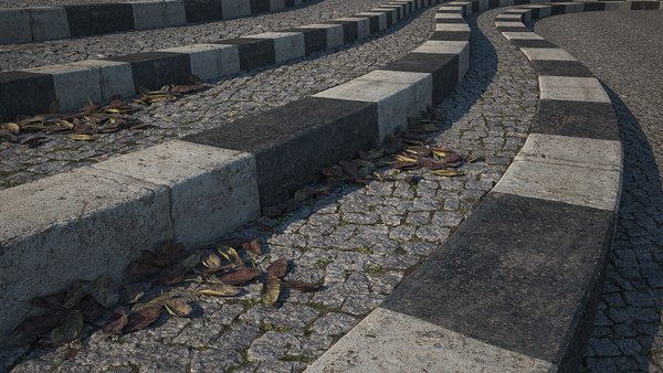 3D model curbs photogrammetry scans - TurboSquid 1211587