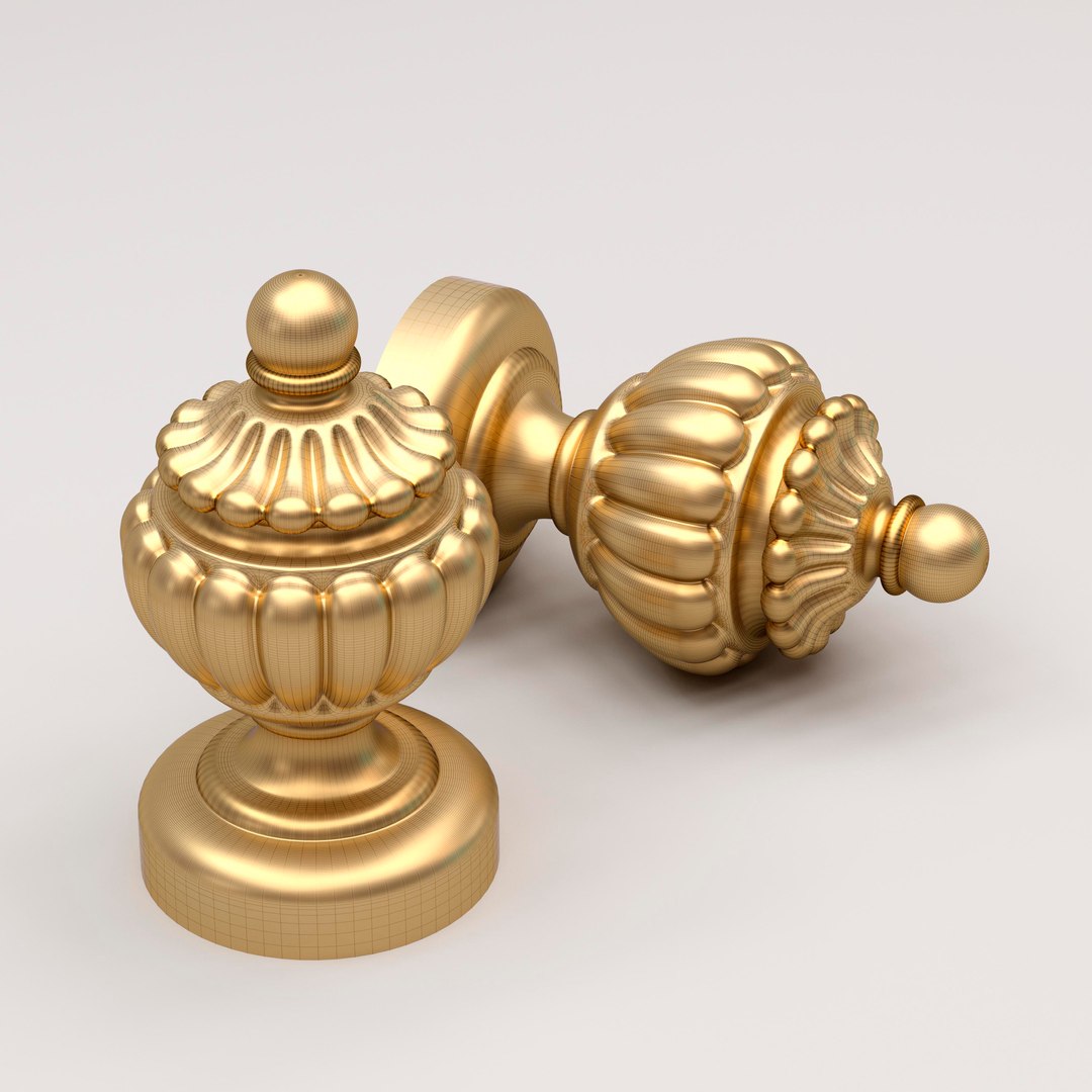 3D Carved Finial 3D Model - TurboSquid 2294531
