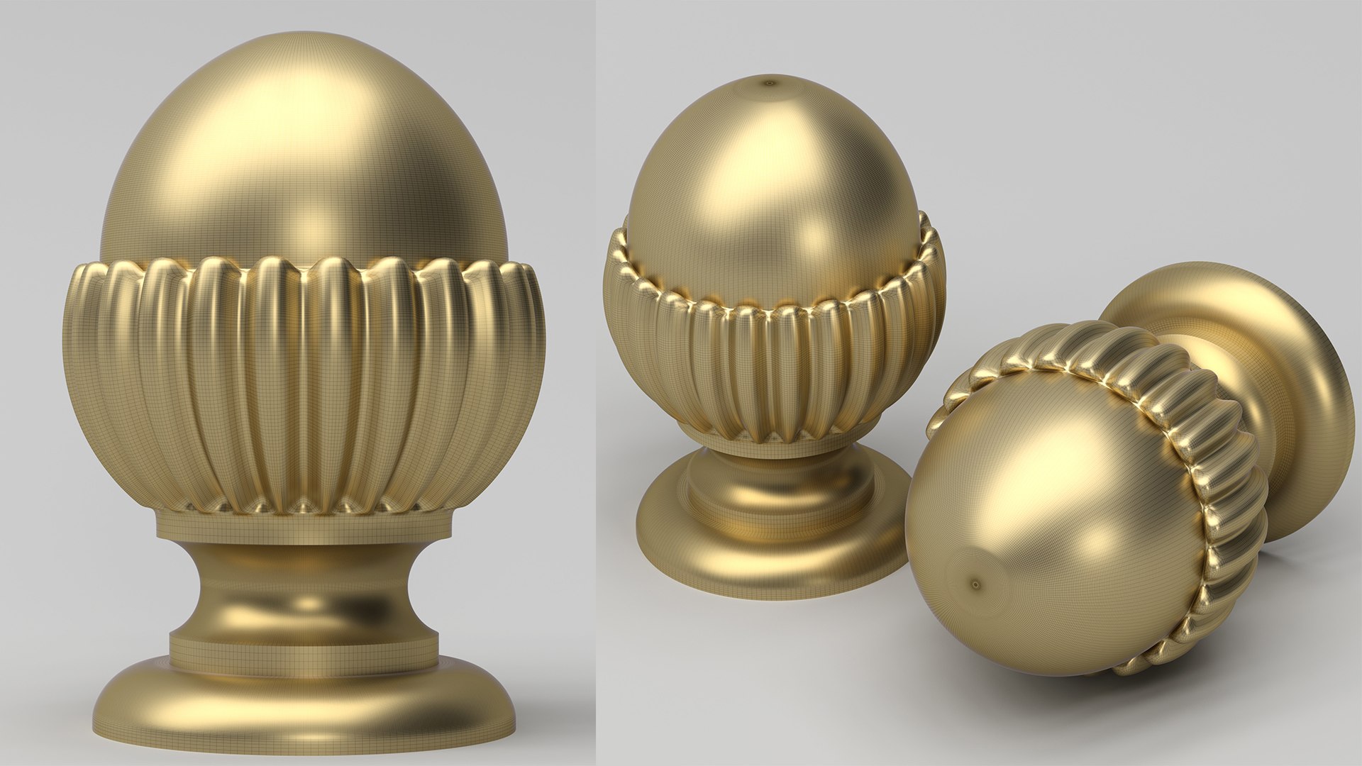 3D Carved Finial 3D Model - TurboSquid 2294531