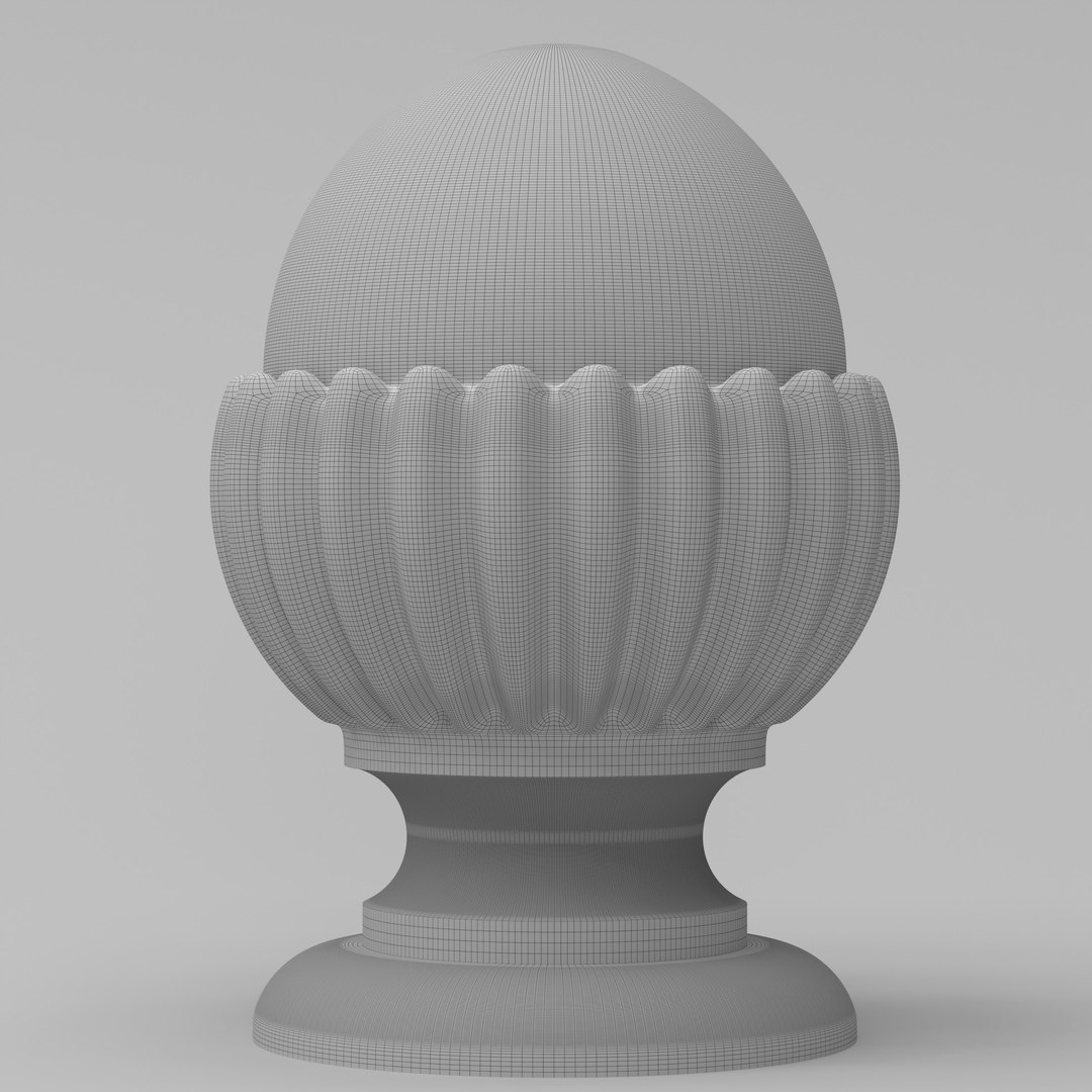 3D Carved Finial 3D Model - TurboSquid 2294531