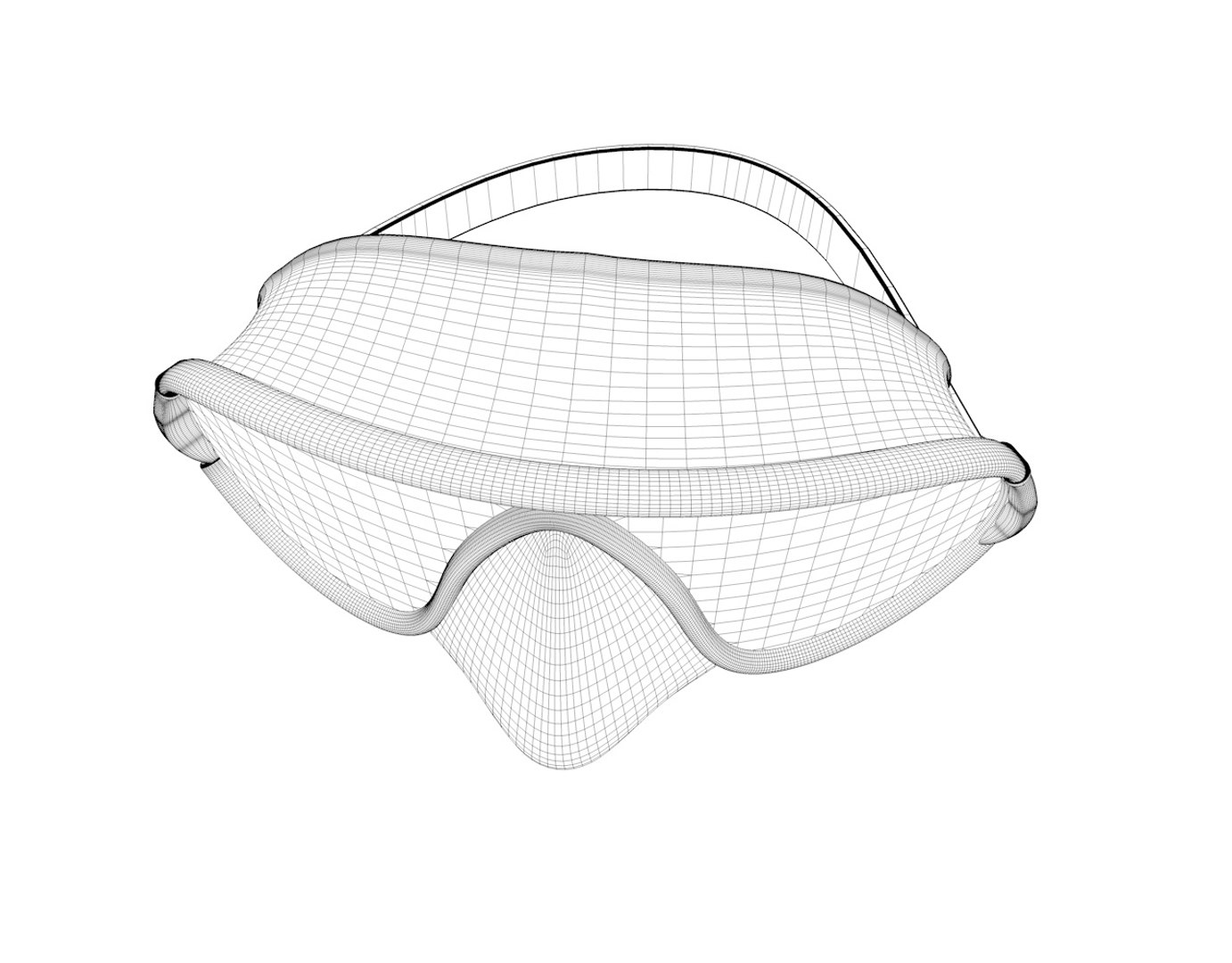 3d Model Of Scuba Snorkeling Mask