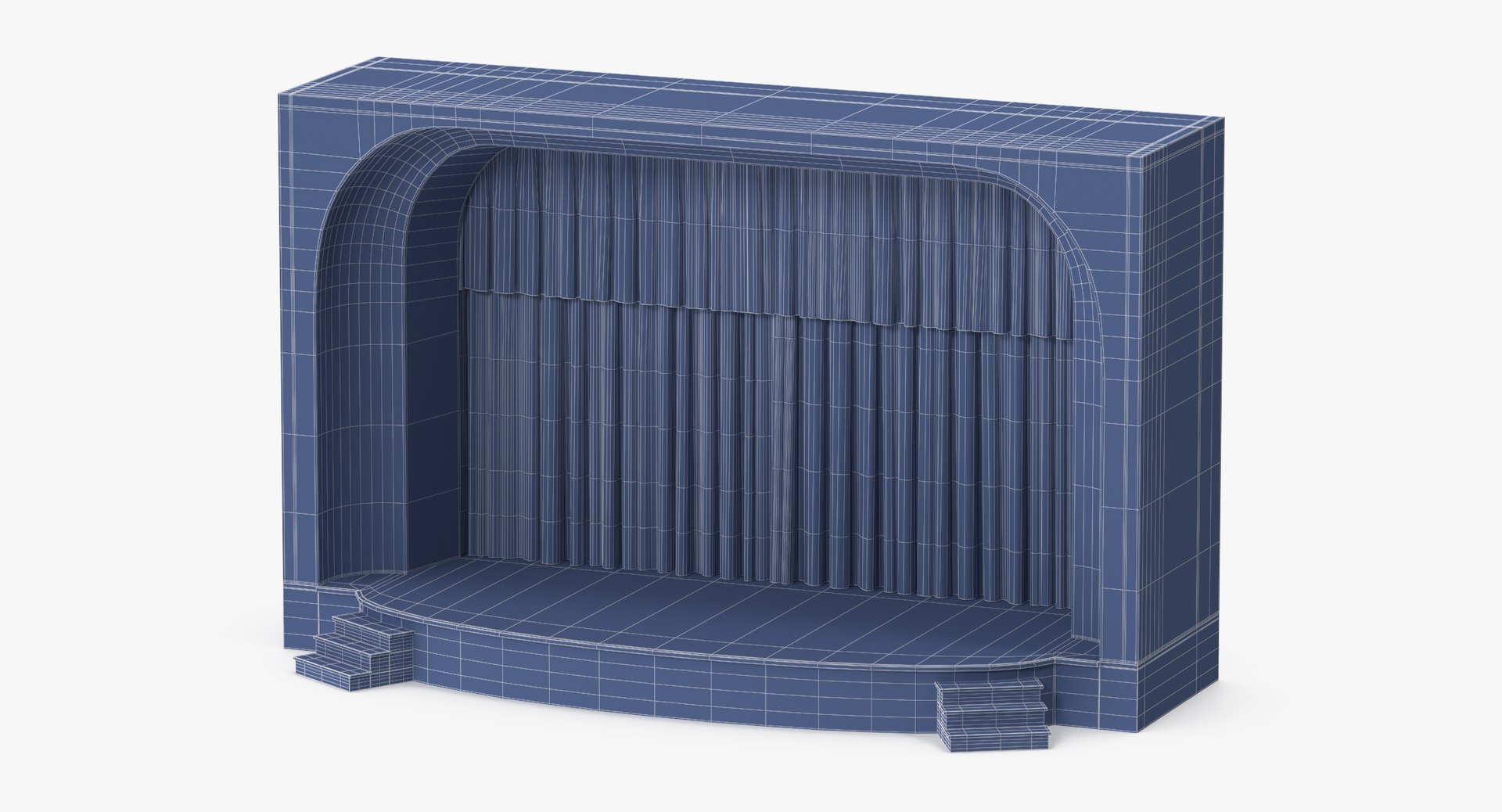 Theater Stage Model - TurboSquid 1225666