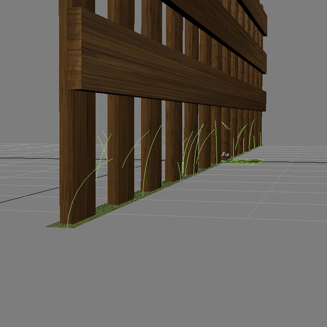 Free Fence 3d Model