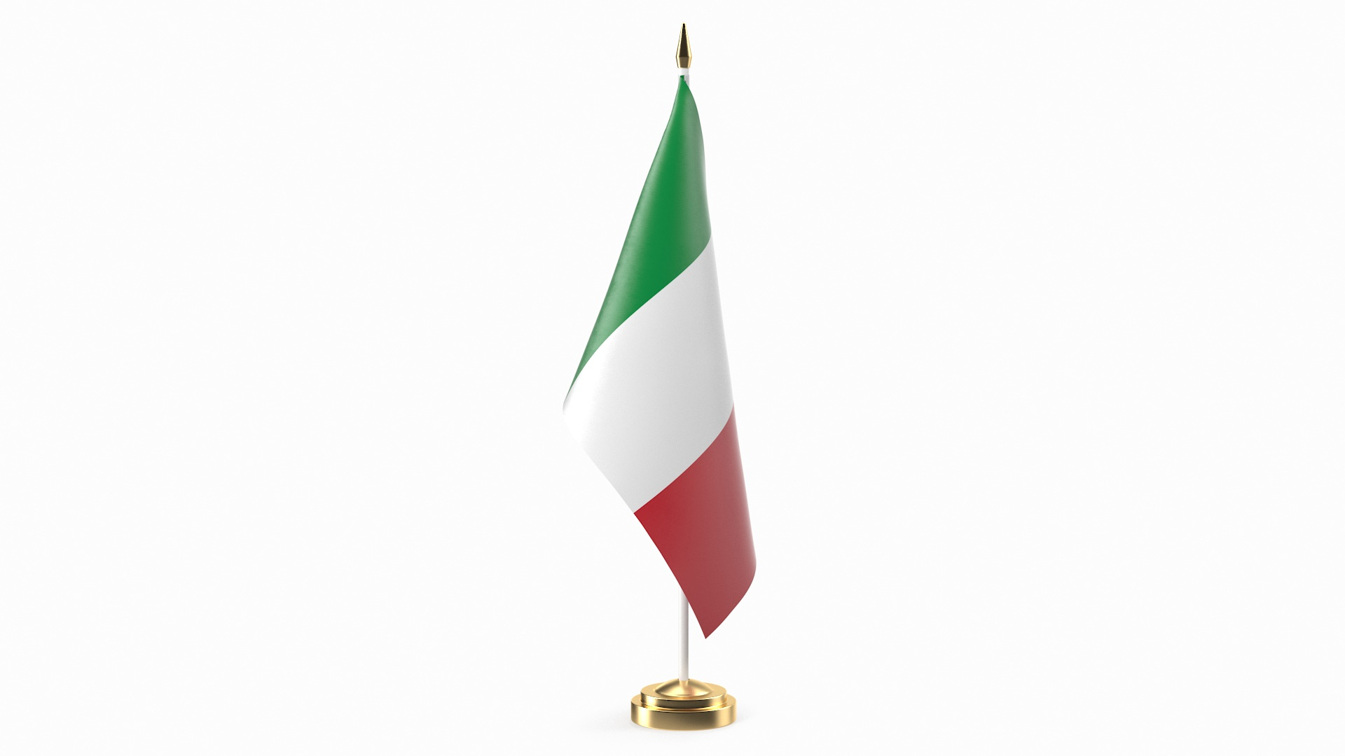 Table Flag Italy 3D - TurboSquid 1476371
