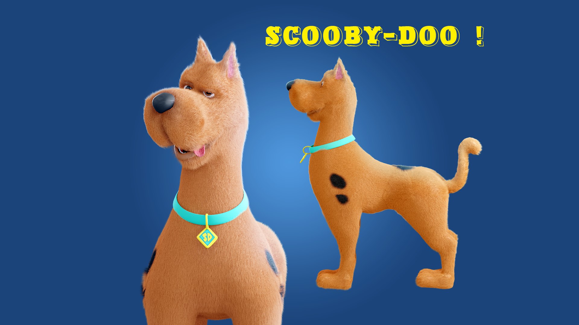Scooby doo Riggedblend 3D model - TurboSquid 2168273