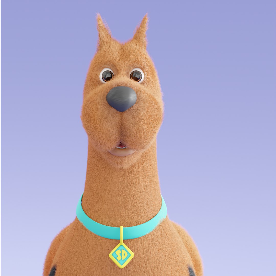 Scooby doo Riggedblend 3D model - TurboSquid 2168273