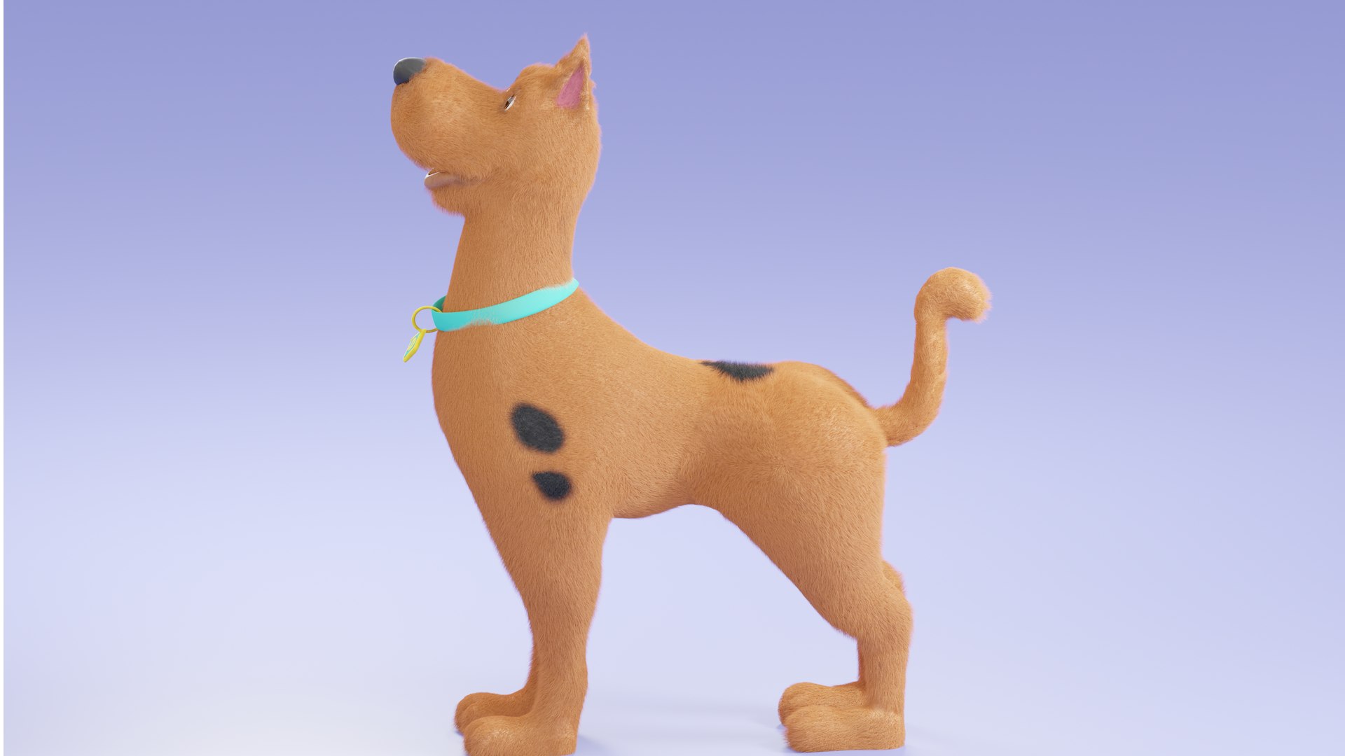 Scooby doo Riggedblend 3D model - TurboSquid 2168273