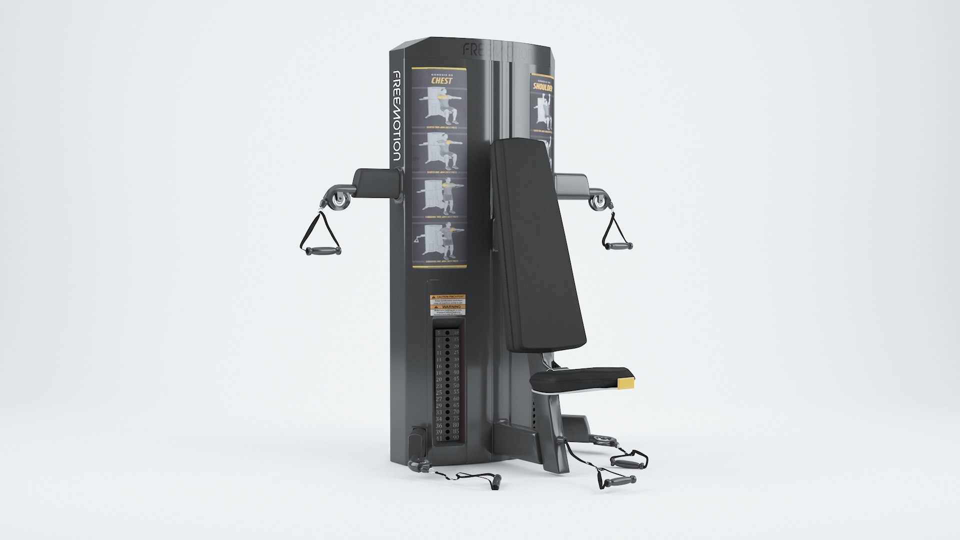 Freemotion Genesis DS GD 500 3D - TurboSquid 1938353