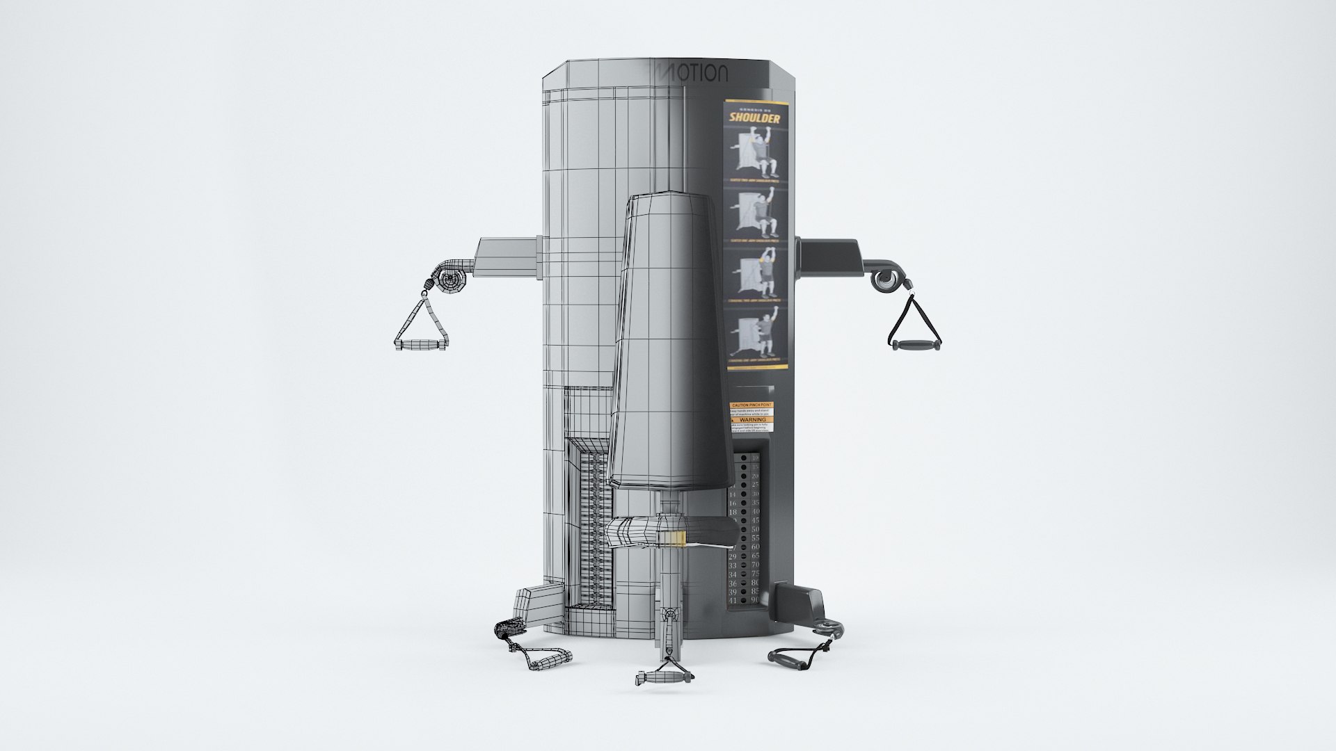 Freemotion Genesis DS GD 500 3D - TurboSquid 1938353