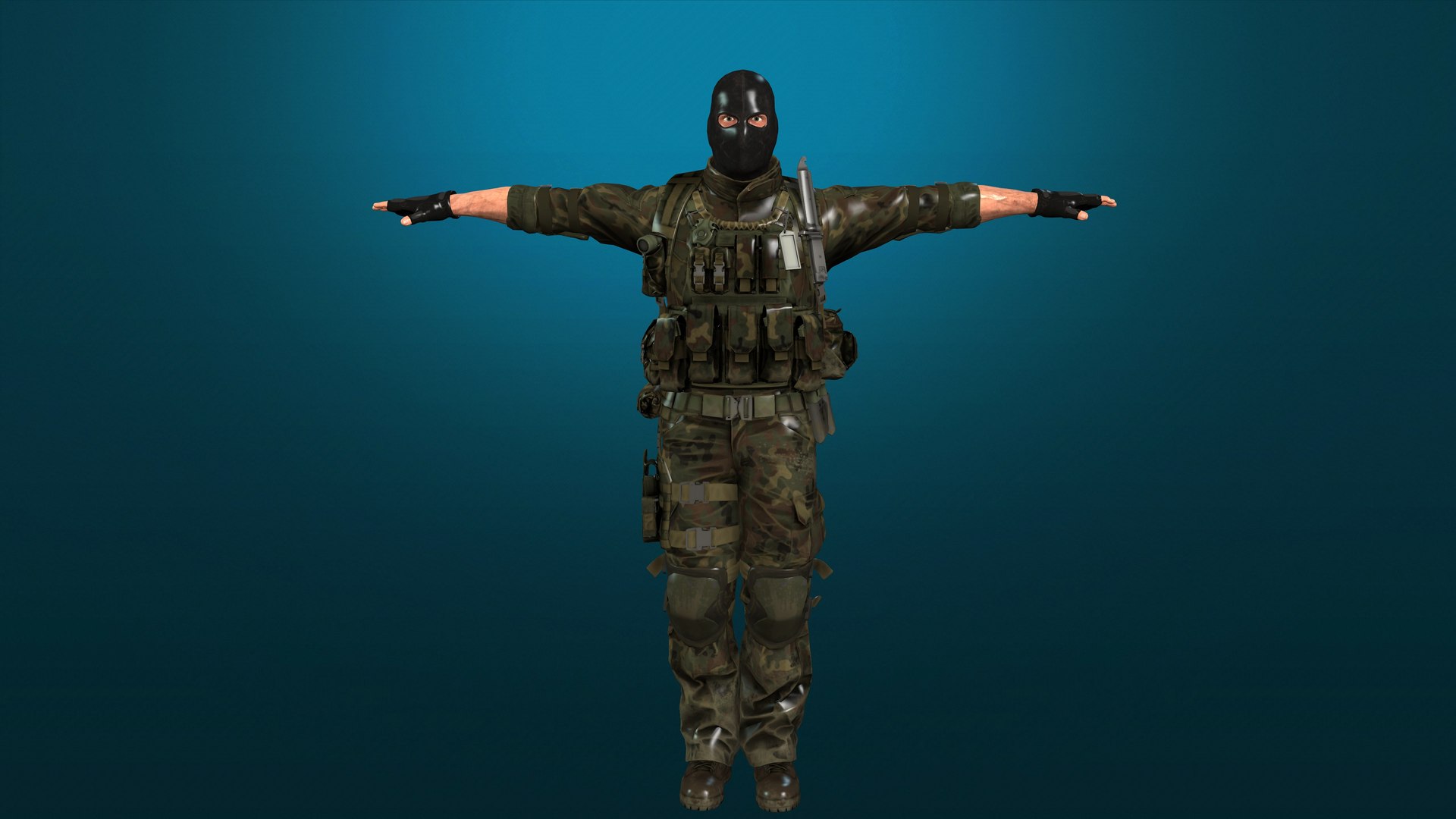 3D Soldier Military Animation File - TurboSquid 1702023