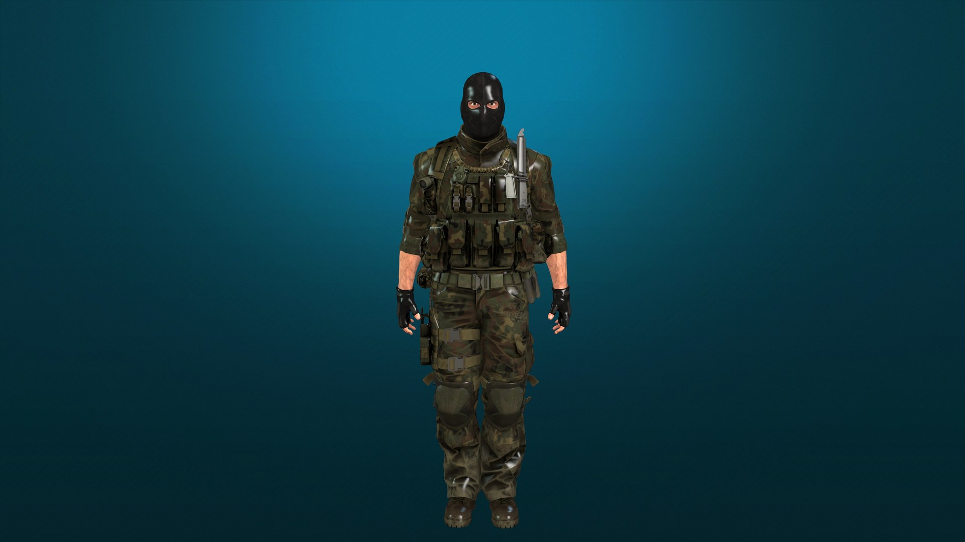 3D Soldier Military Animation File - TurboSquid 1702023
