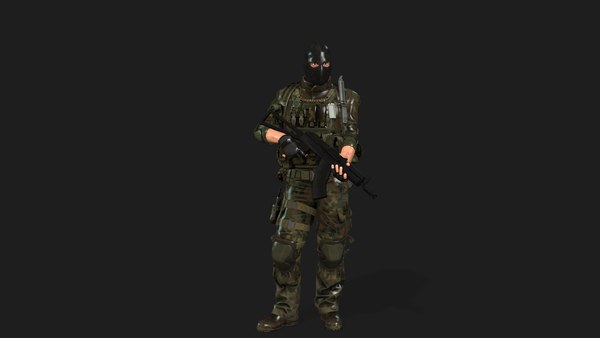 3D soldier military animation file - TurboSquid 1702023