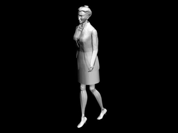 3D 3ds Max woman