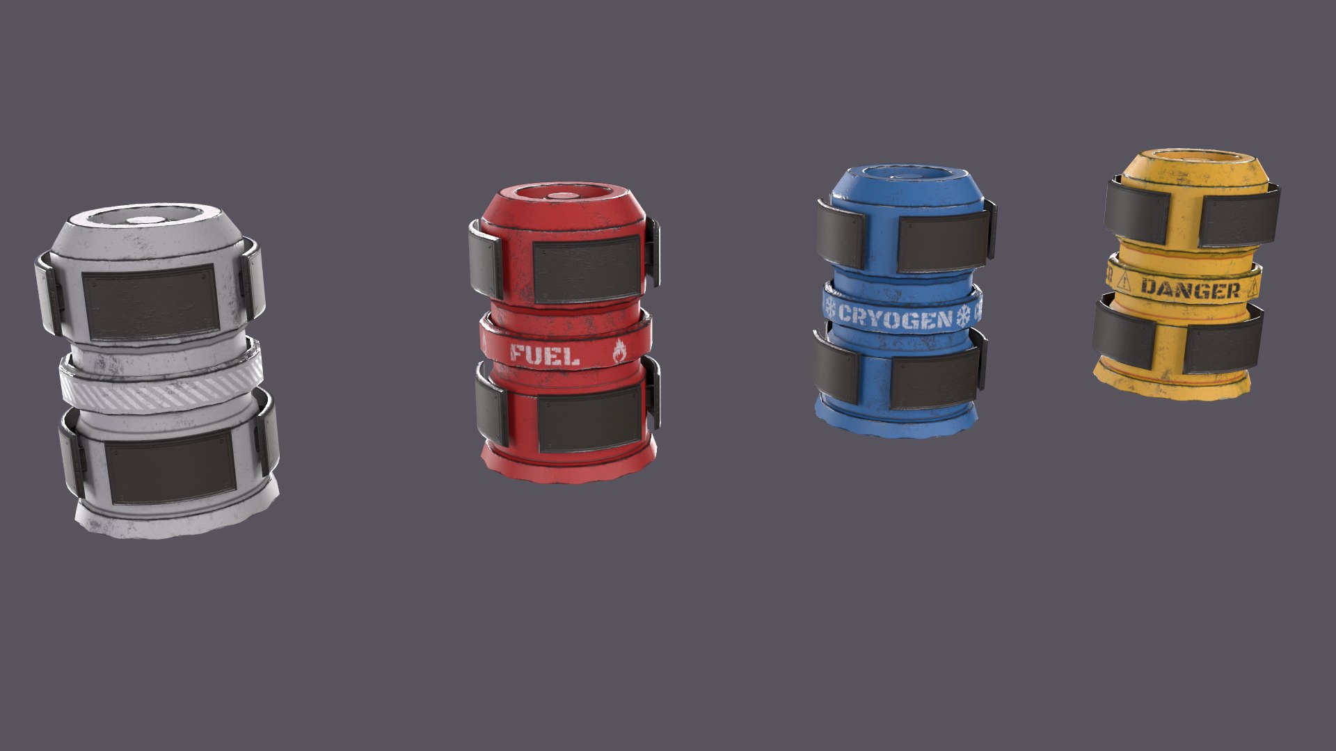 3D model Sci-fi Barrel - TurboSquid 2082941