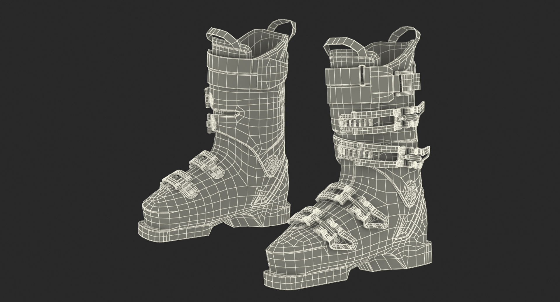 Ski Boots Generic 3D Model - TurboSquid 1344051