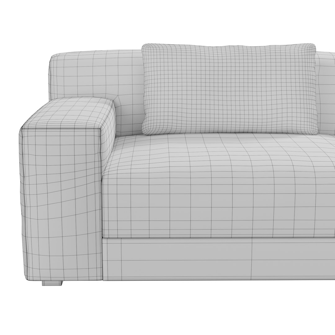 3D Carlito Sofa Model - TurboSquid 2243765