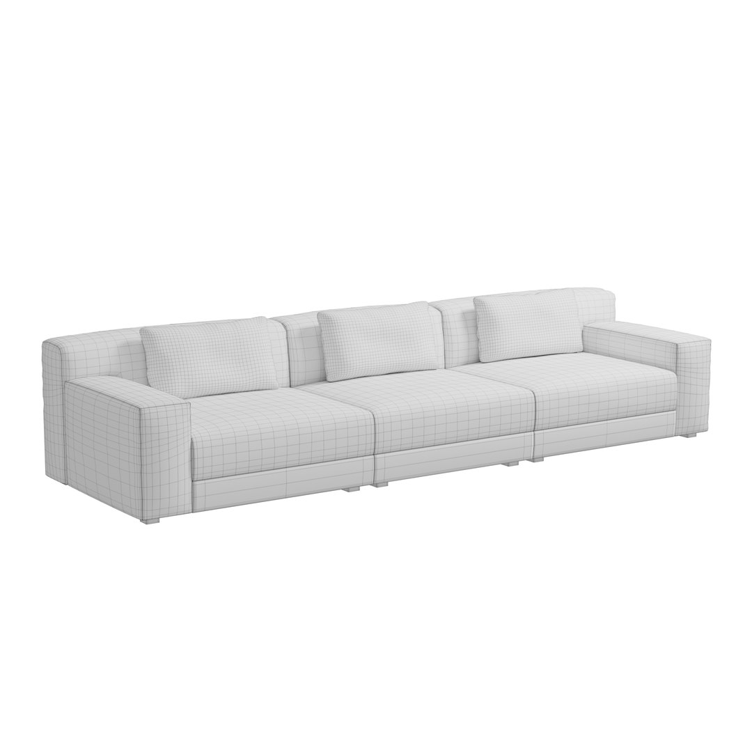 3D Carlito Sofa Model - TurboSquid 2243765