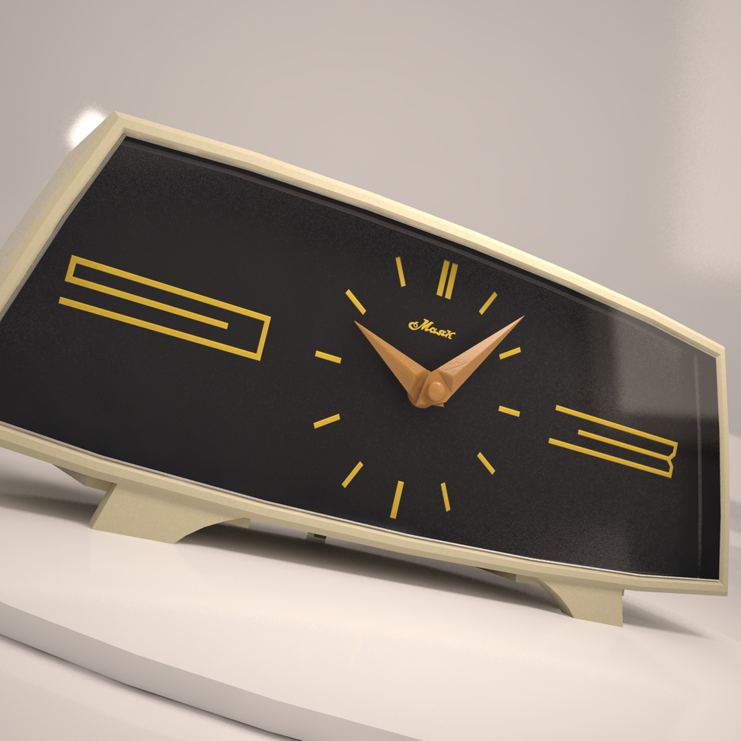 clock retro ussr max