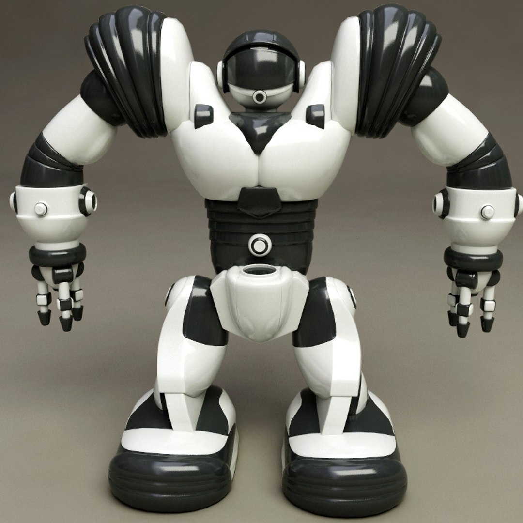 3d Robot Toy Robosapien Static Model