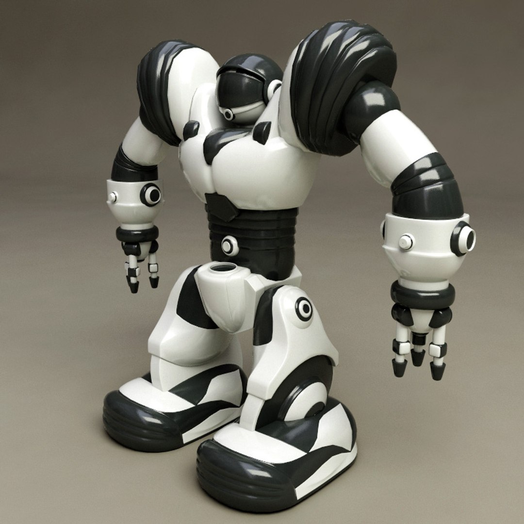 3d Robot Toy Robosapien Static Model