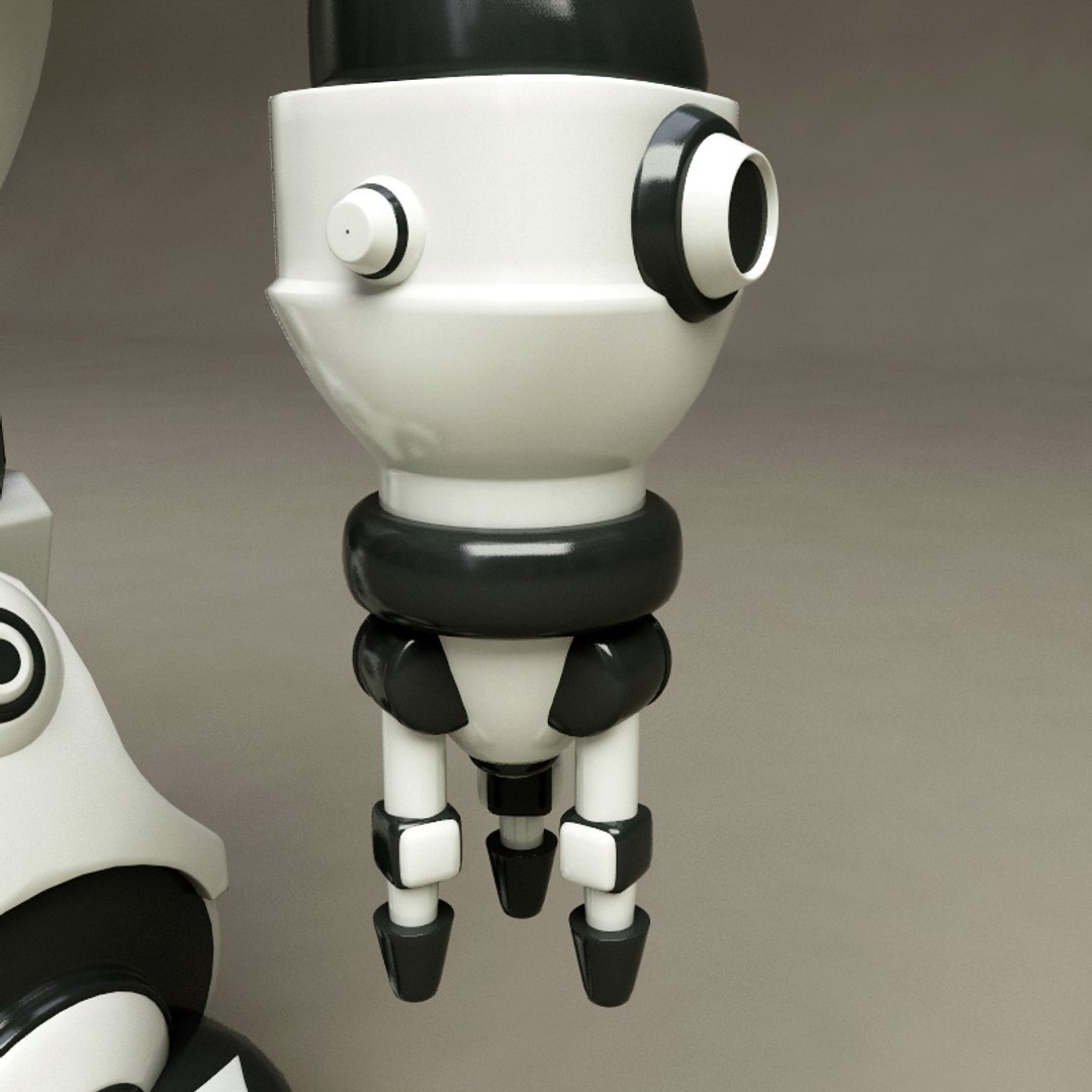 3d Robot Toy Robosapien Static Model