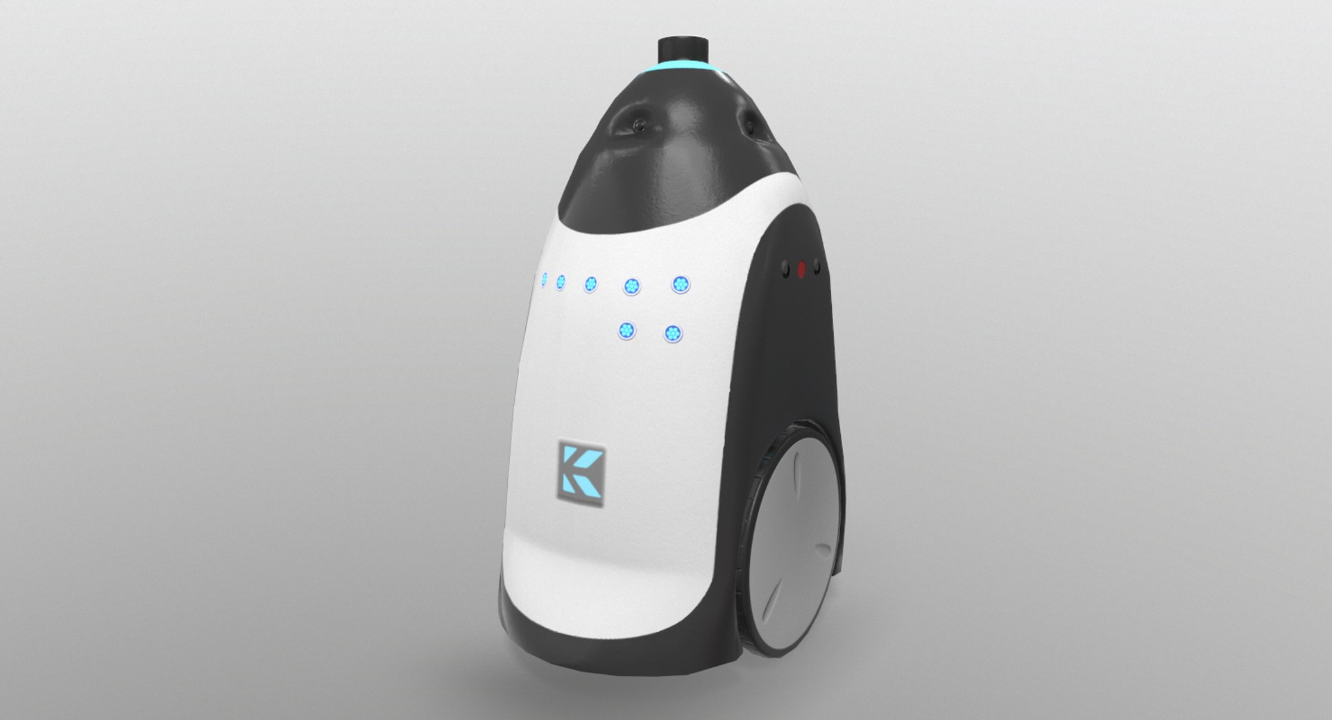 3D Knightscope K3 Robot - TurboSquid 1251038