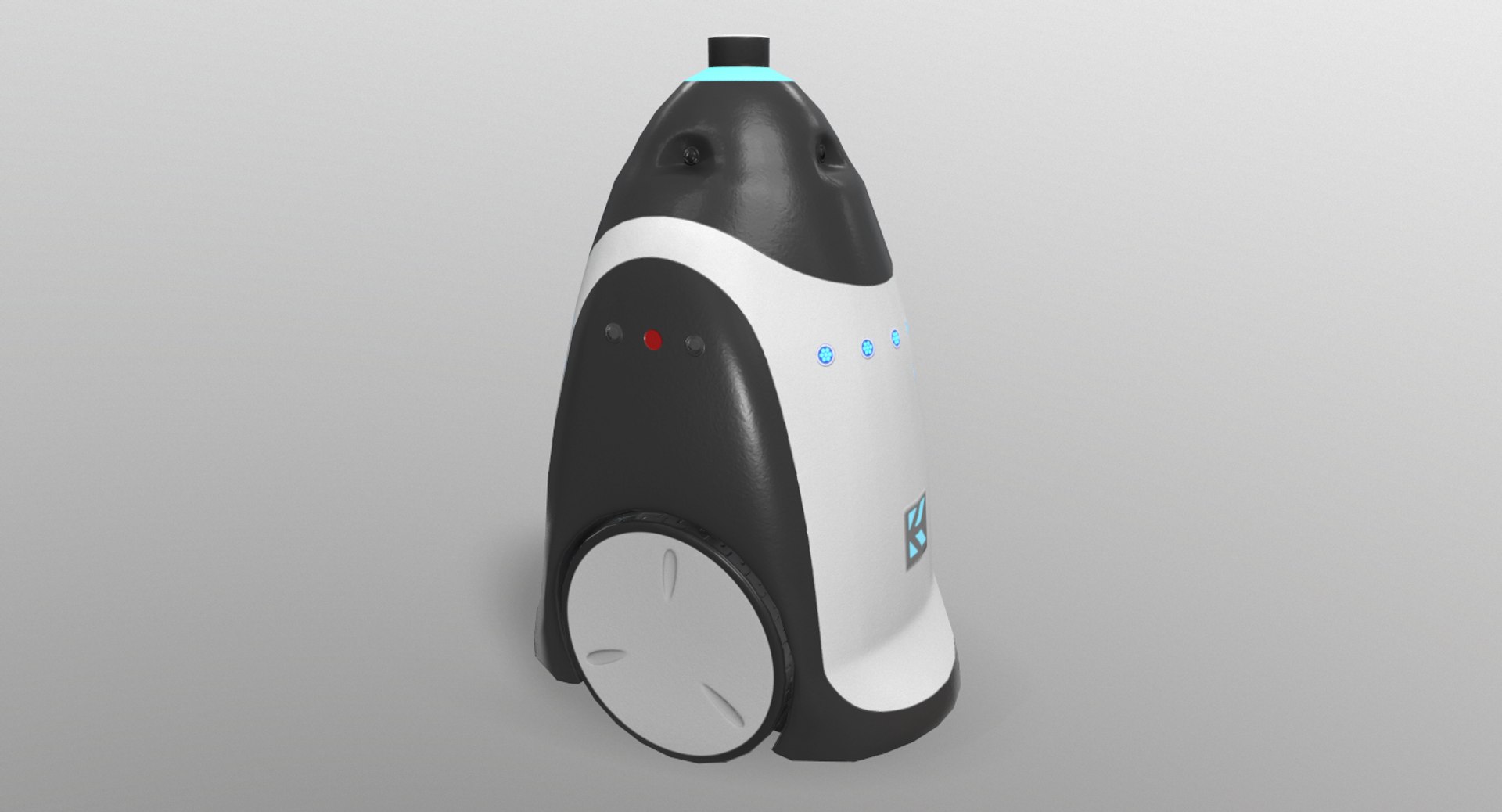 3D Knightscope K3 Robot - TurboSquid 1251038