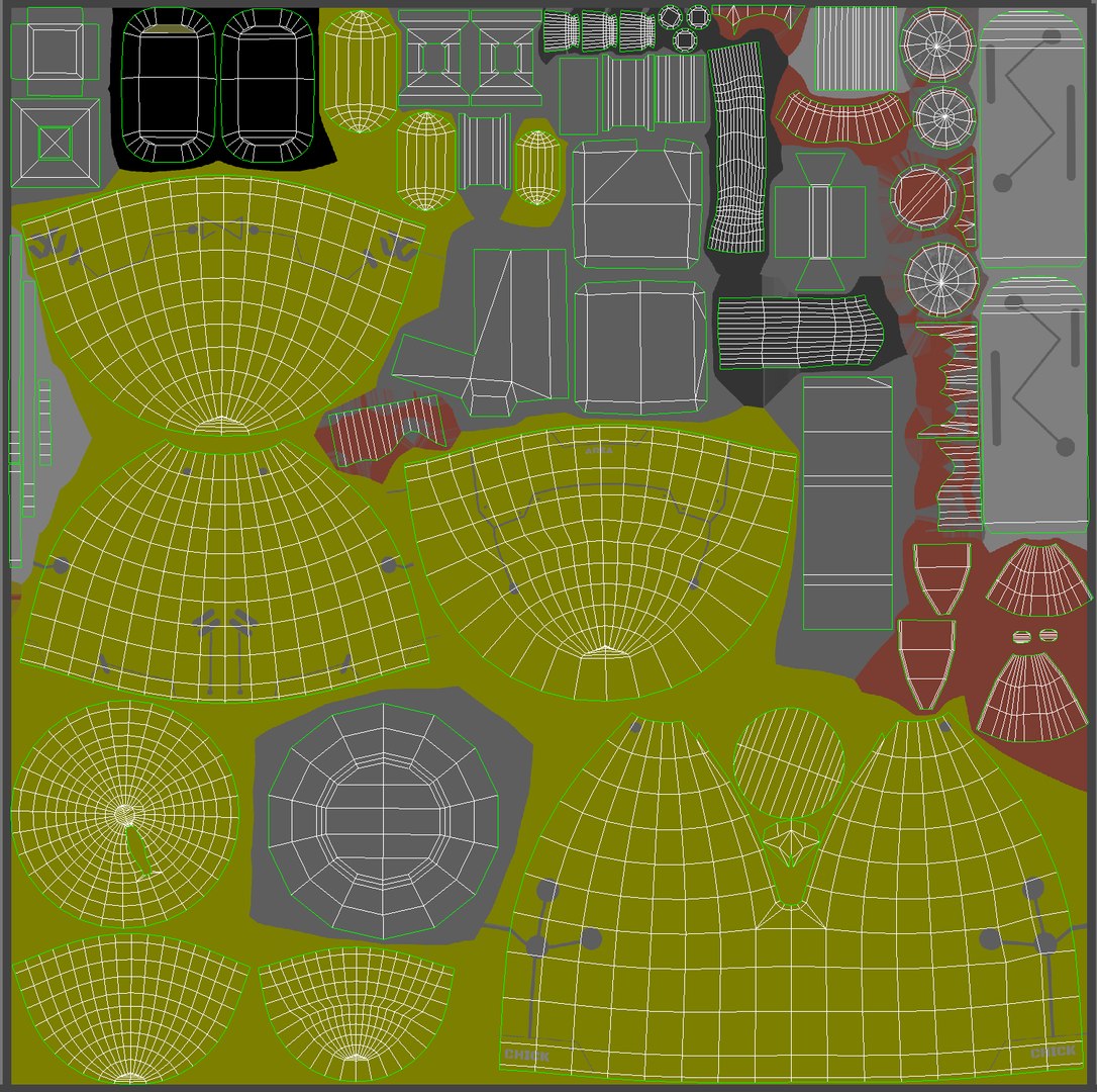 3D Chainsaw Chick Robot - TurboSquid 2015093
