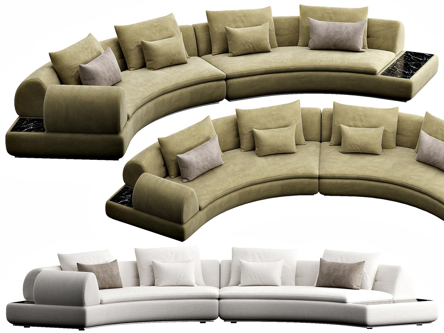 3D Minotti Supermoon Model - TurboSquid 2344609