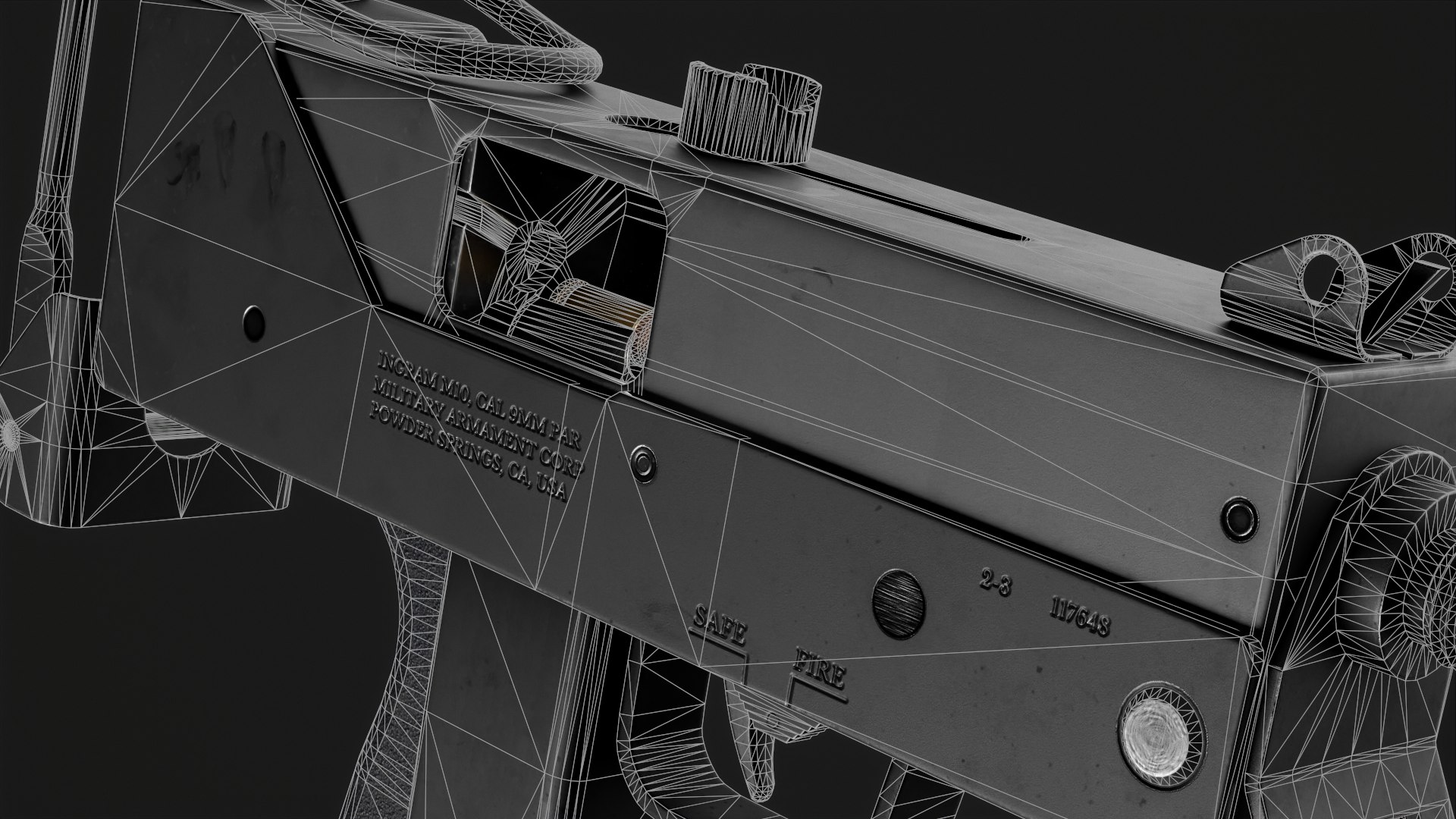 Free 3D Mac10 Blend Model - TurboSquid 2117376