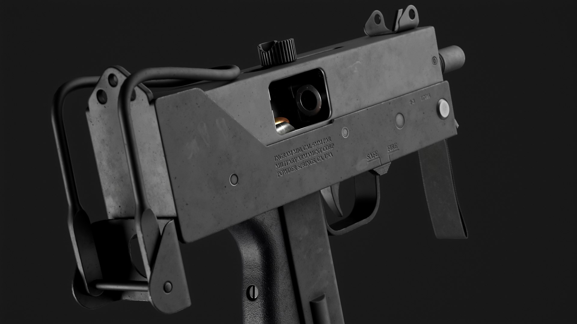Free 3D Mac10 Blend Model - TurboSquid 2117376