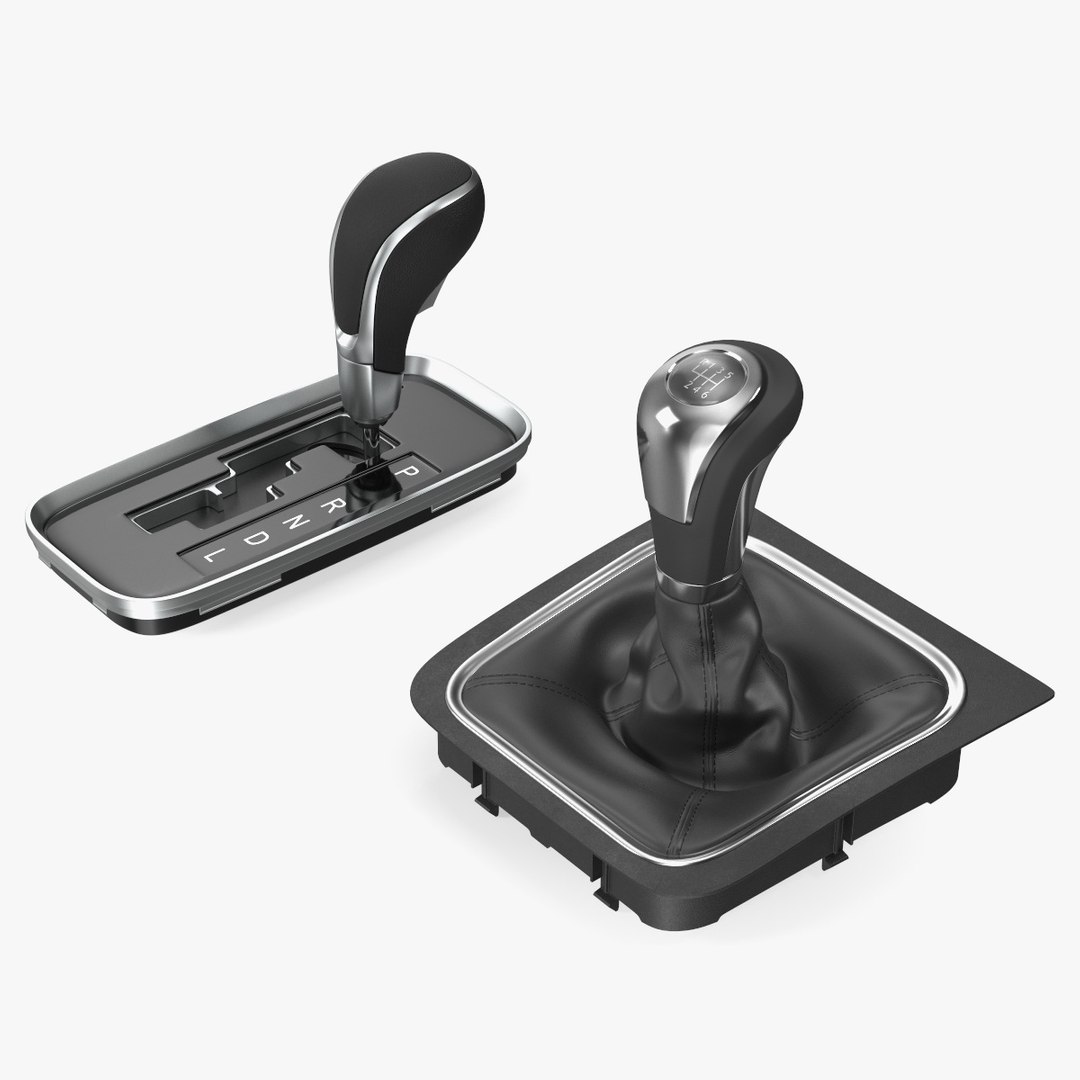 Car Transmission Shift Levers Set model - TurboSquid 2073109