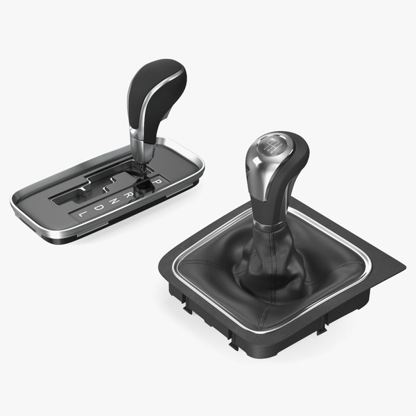 modelo 3d Car Transmission Shift Levers Set - TurboSquid 2073109