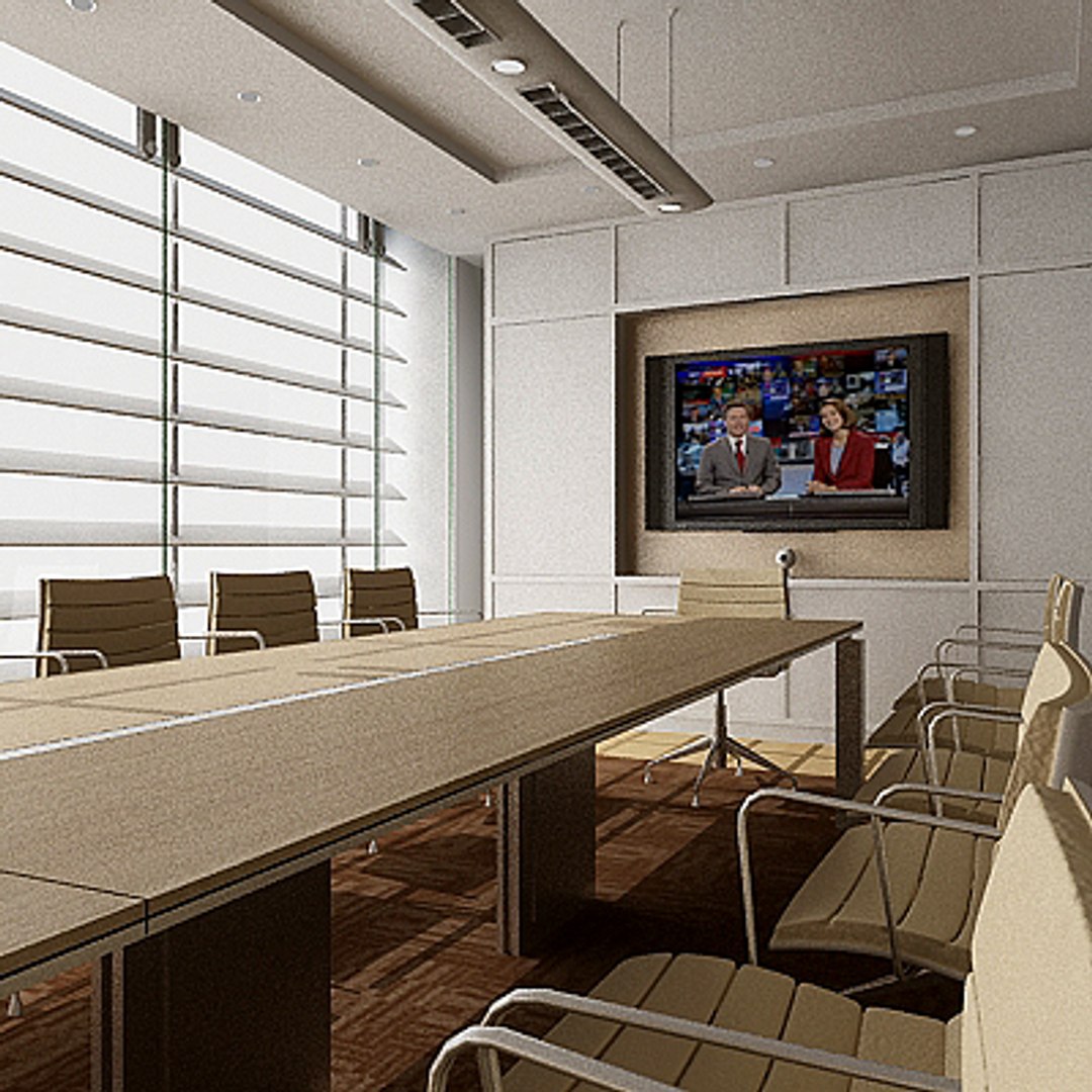 3d 3ds Conference Room