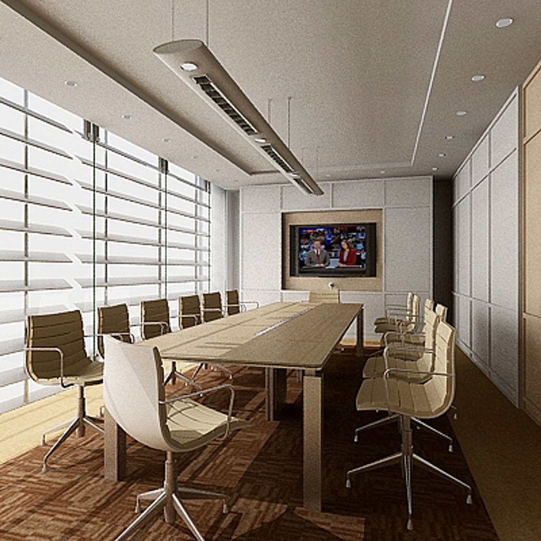 3d 3ds Conference Room