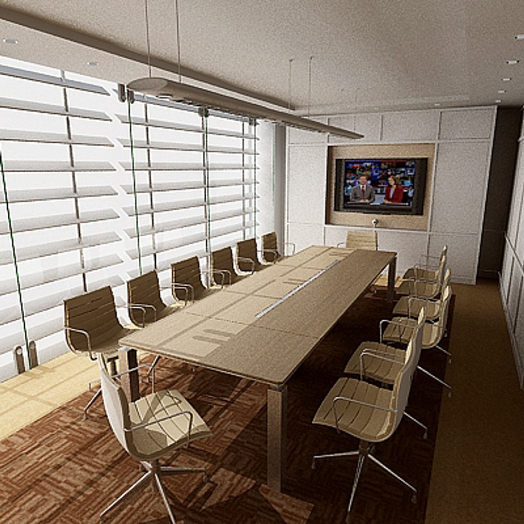 3d 3ds Conference Room