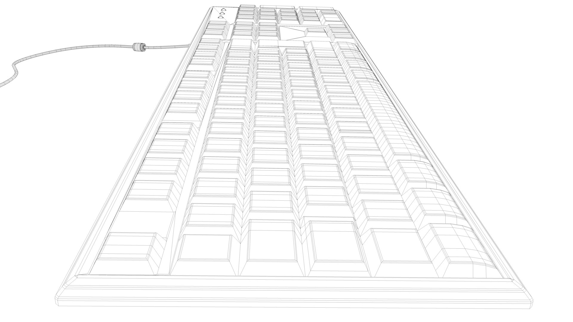 Keyboard Uv Mapped 3D - TurboSquid 1279113