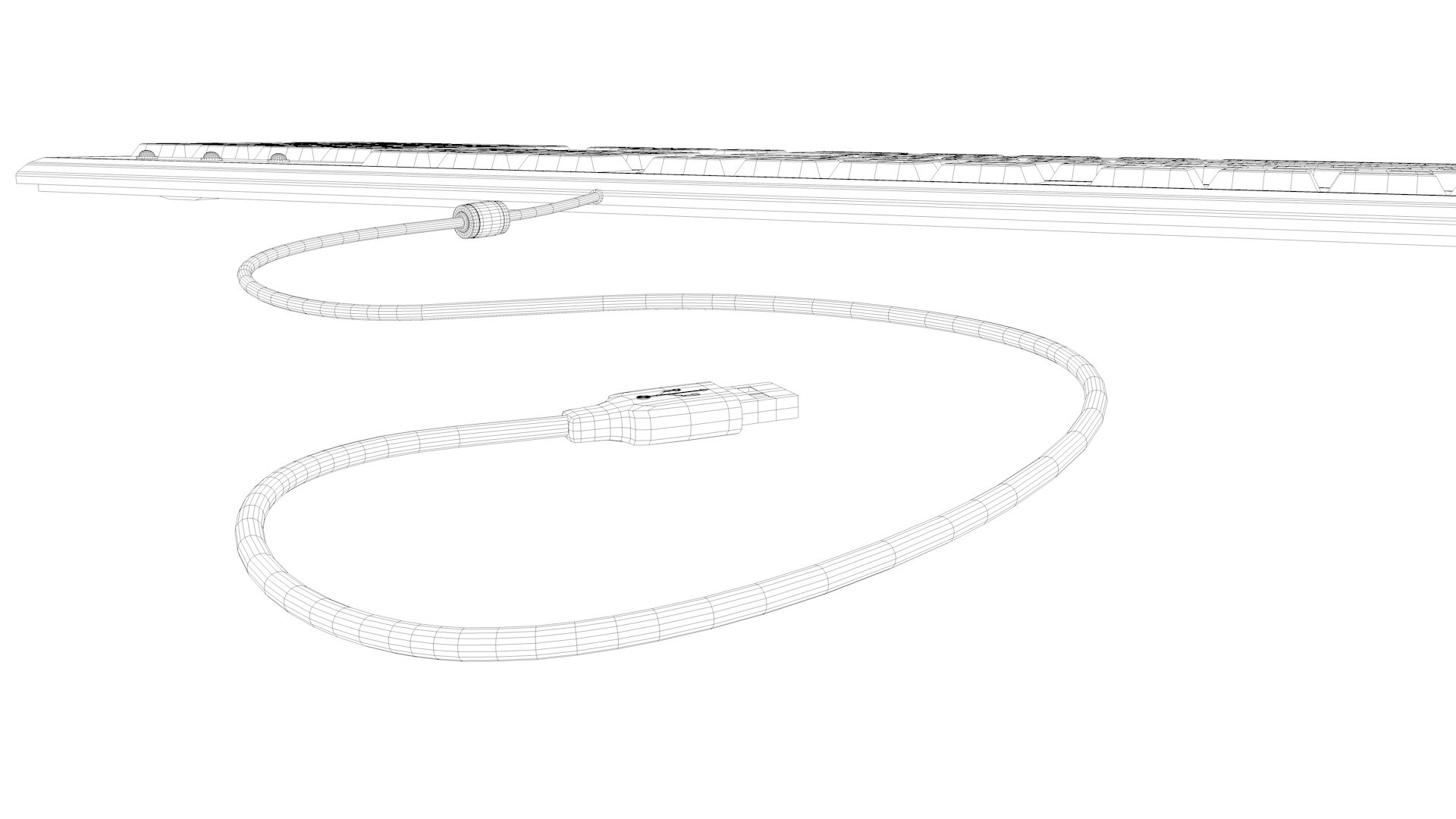 Keyboard Uv Mapped 3D - TurboSquid 1279113
