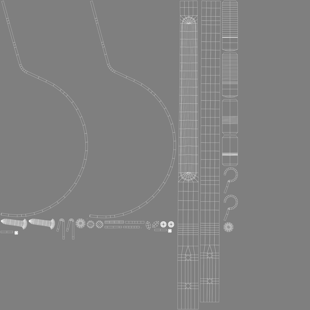 3D German Gutter System model - TurboSquid 1960934