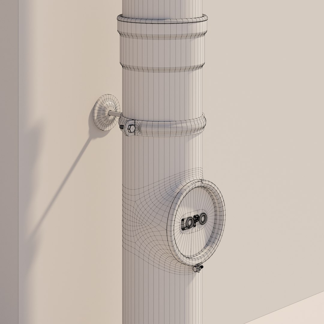 3D German Gutter System model - TurboSquid 1960934